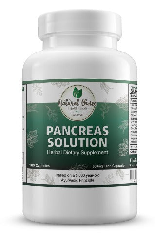 Pancreas Solution – Natural Choice Health Food's